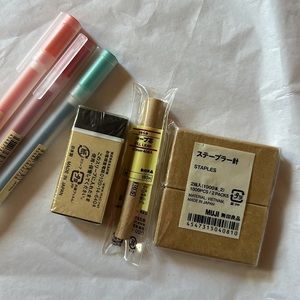 Muji | Office | Muji Japanese Stationary Bundle | Poshmark